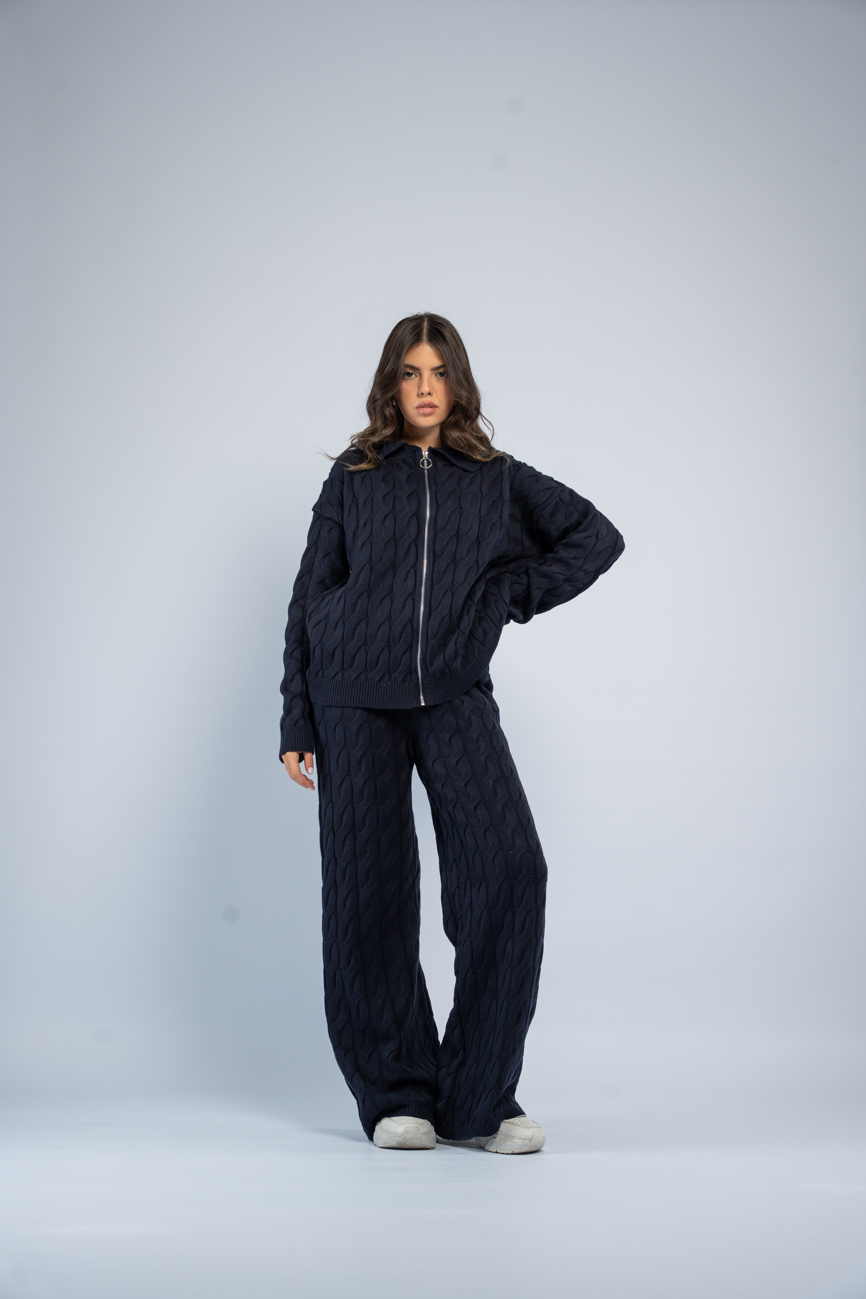 Braided zipper wool set – The Walkers
